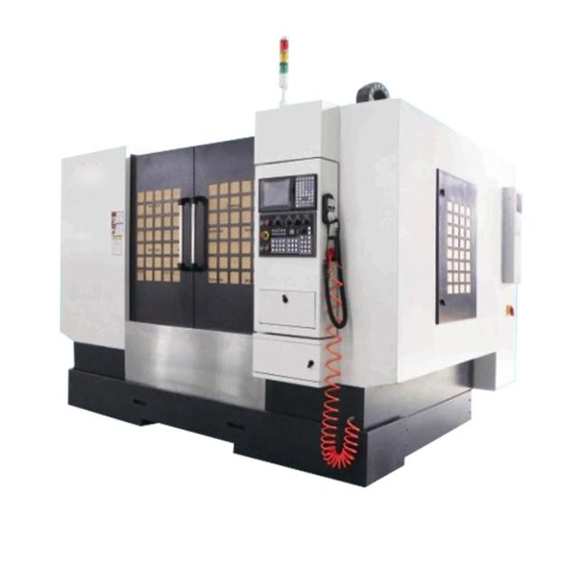 VMC1270 machining center close-up showing precision components