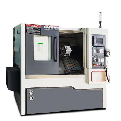 China Small Inclined CNC TURNING MACHINE SLANT BED CNC TCK40 LATHE FOR METAL for sale