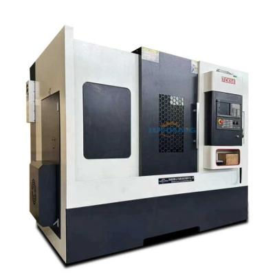 China 3 Jaw Manual Chuck TCK56 750mm Bench Mini small Horizontal Lathe Machine GSK CNC Control for sale