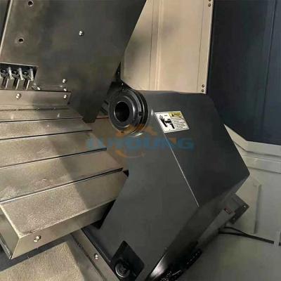China 3 Jaw Manual Chuck TCK56 750mm Bench Mini small Horizontal Lathe Machine GSK CNC Control for sale