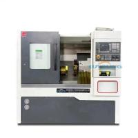 Quality CNC Hydraulic Collet Lathe Machine TCK40 Servo Turret High Speed Slant Bed Cnc for sale