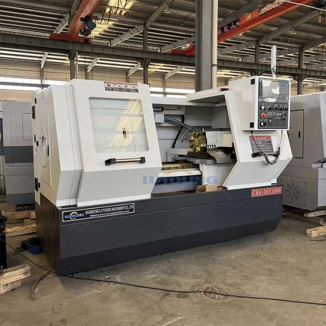 CK6136 CNC Lathe Machine front view