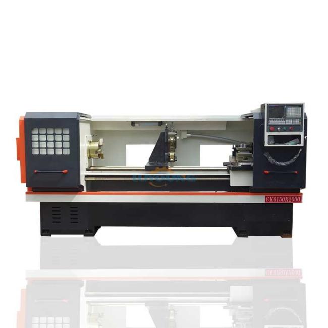 CK6150 Horizontal CNC Lathe Machine with 4/6/8 station tool holder
