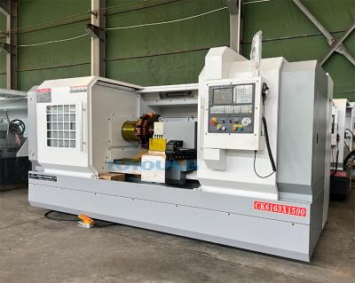 China CK6163 Compact CNC Lathe Machine With Speed Ranges 100-1600r Min for sale