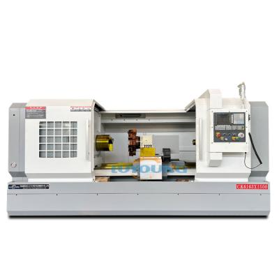 China CK6163 Compact CNC Lathe Machine With Speed Ranges 100-1600r Min for sale