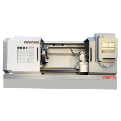 China Customizable Flat Bed CNC Lathe Machine CK61100 with Center Support for Various Processing Needs for sale