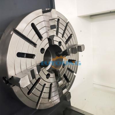 China Customizable Flat Bed CNC Lathe Machine CK61100 with Center Support for Various Processing Needs for sale