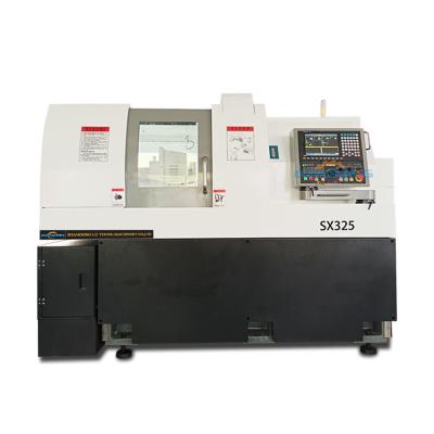 China Cnc Swiss Lathe Machining Sm325 Fanuc Controller Turning With Auto Bar Feeder for sale