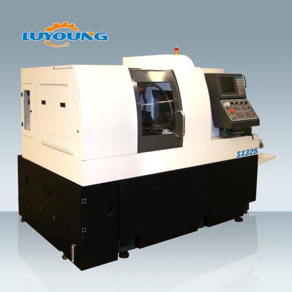 Quality Sm325 Automatic Swiss Type Cnc Lathe with auto bar feeder for sale