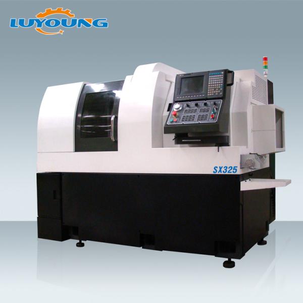 Quality Sm325 Automatic Swiss Type Cnc Lathe with auto bar feeder for sale