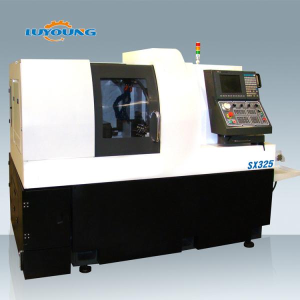 Quality Sm325 Automatic Swiss Type Cnc Lathe with auto bar feeder for sale