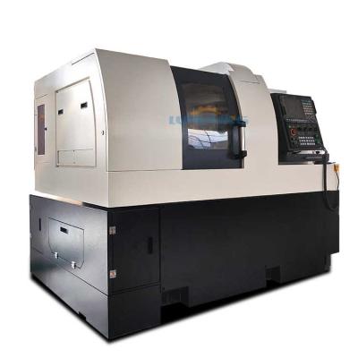 China SM385 Swiss Type CNC Lathe Machine For Double Spindle Turning With High Precision And Speed for sale