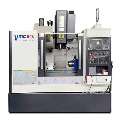 China VMC640 4th 4 Axis Cnc Vertical Milling Machine High Accuracy  CE Certification for sale