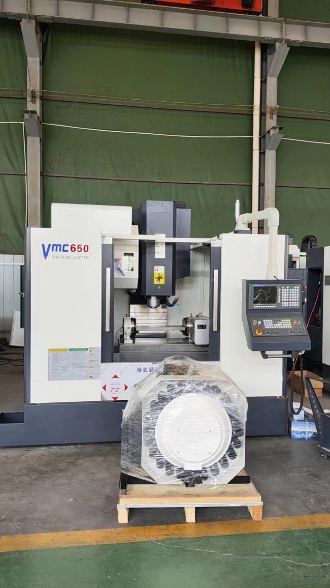 VMC650 Bridge Type 4 Axis CNC Milling Machine