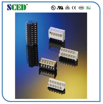 China conectores plásticos do bloco terminal da barreira 600v 11 tiras de barreira 100A do Pin à venda