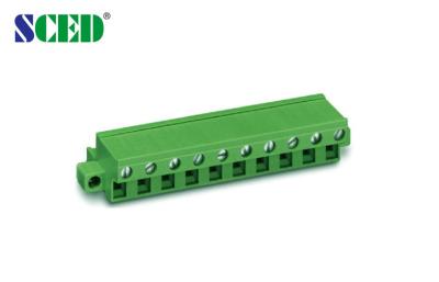 China Hoogte 7.62mm Insteek Eindblok 300V 18A 2P - 14P Stopwijfje Te koop