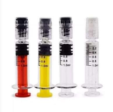 중국 에센셜 오일 화장품 의료 주사기 1ml Luer Lock Glass Syringe 판매용