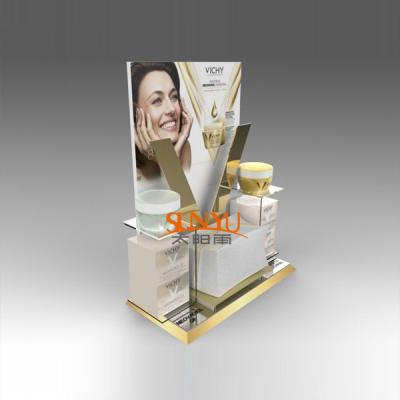 中国 形づく 3 つの層の構造の Plexglass の陳列台の水晶タワー 販売のため