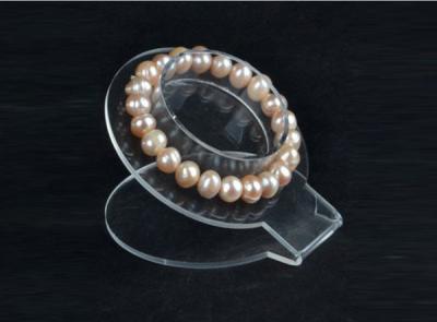Cina supporto acrilico 150×150×500 trasparente millimetro del braccialetto dello scaffale di esposizione dei gioielli di 3mm in vendita