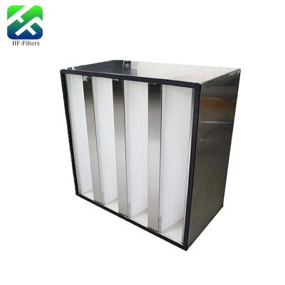 중국 U13 U14 H15 H13 H14 환기 HVAC 에어컨 시스템을 위한 ULPA HEPA 상자 필터 판매용