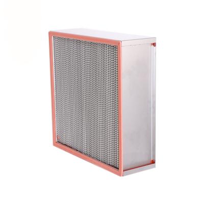 중국 990.99% 0.3 미크론 헤파 H13 ULPA H14 U15 U16 U17 HVAC 시스템 산업용 공기 필터 판매용