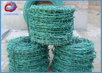China Gegalvaniseerd 4 Punten verdubbel Bundelprikkeldraad, pvc Met een laag bedekt Prikkeldraad Te koop