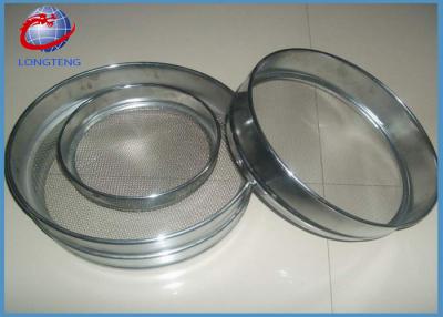 China 304 / 316/316L de Testzeven van het Roestvrij staallaboratorium voor Hoge Filter 6.5cm Te koop