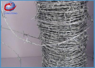 China Volledig Geautomatiseerd Gegalvaniseerd Prikkeldraad voor Bescherming 0.4mm - 0.6mm Dikte Te koop