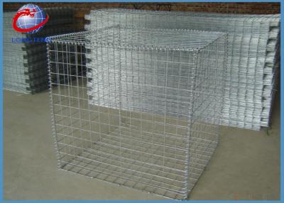 Cina Scatola saldata del gabbione del materiale da costruzione per protezioni dimensione del foro di 50mm x di 50mm in vendita