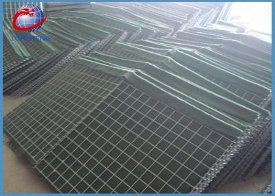 Cina Barriere difensive saldate della scatola del gabbione ricoperte alto zinco con il diametro di cavo di 4mm in vendita