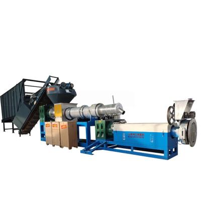 China Máquina de reciclagem de granulador de plástico para PP PE HDPE LDPE ABS EPS EPE PPR Resíduos de plástico à venda