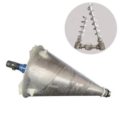 Cina 3600 kg Max. Capacità di carico Cantilever Double Helix Twin Screw Cone Mixer per la miscelazione in vendita