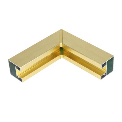 China Zwarte/Grijze/Gouden/Rozengoud/Zilveren Sanding Anodiseerde handgrepen voor trappen en balkons Te koop
