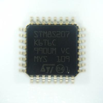 Cina Componenti elettronici pungenti LQFP-32 dei microcontroller MCU 24MHz di STM8S207K6T6C 8 in vendita