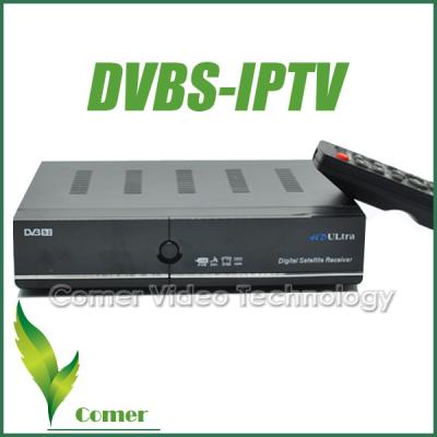 Cina Definizione alta Europa IPTV+DVB-S2, WAVE/MP3/scatola superiore di set televisivo IP di ASF in vendita