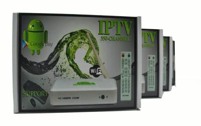 Cina Scatola dell'India IPTV di HDMI 1,3/USB 2.0, Digital bianca H.264/decoder di MPEG2 STB in vendita