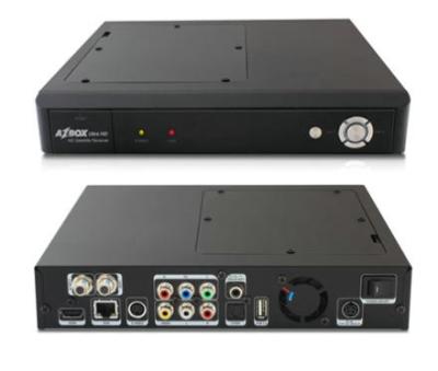 Cina Ricevitori SMP8634LF MIPS-CPU 300MHz della televisione via satellite ULTRA HD di AZ della SCATOLA in vendita