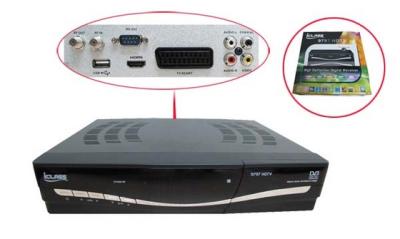 Cina Ricevitori della televisione via satellite di HDTV MPEG-4 H.264 DVB-S2 ICLASS 9797 con controllo di DiSEqC 1,2 in vendita