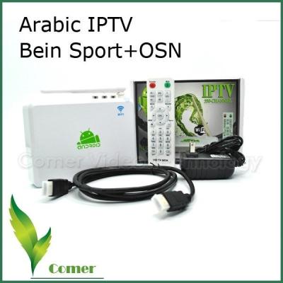 Cina Scatola dell'Africa HDMI 1,3/CVBS HD IPTV, androide 4,0 del contenitore di BRACCIO Cortex-A9 HI-3716M TV dual core in vendita