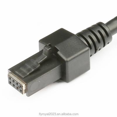 중국 2X4P에서 4P Din USB 프린터 케이블 24V 12V 전원 USB 케이블 집합 판매용
