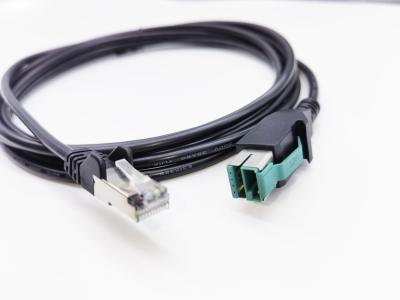 PVC TPE 24V Powered USB 12V Cable Male To RJ45 6A Fast Charging