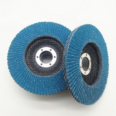 China 4 1/2 Inch Flap Disc Sanding Grinding Disk Wheel Polishing Metal Abrasive Discs Flap Disc Wheel for sale