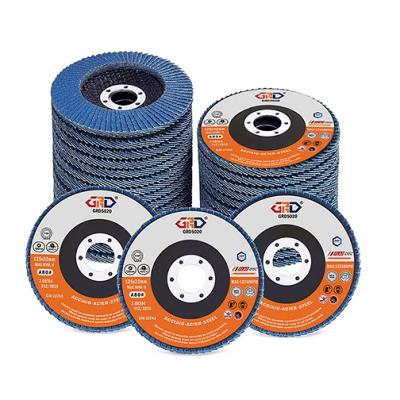 China 125mm Metal Abrasive High- Hardness Grinding Flap Disc for Polishing Customized OEM Support for sale