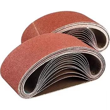 China Aluminum Oxide Abrasive Grinding Sanding Belt for Wood Floor Polishing for sale