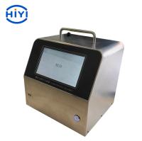 B110 6-kanaals draagbare laserdeeltjesteller voor detectie van grootte van 0,1 μM ingebouwd in thermische printer