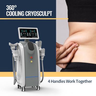 Cina dimagramento del corpo di perdita di peso della macchina di 360 1500W Cryolipolysis in vendita