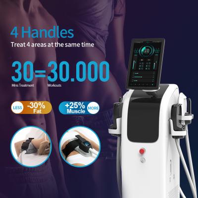 China Muscle Stimulating Building Ems Tesla Sculpt Machine 30uh Inductance 4000va Output Power for sale