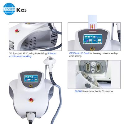 Cina Macchina permanente 650nm - 950nm di depilazione del laser di IPL dell'ente completo in vendita