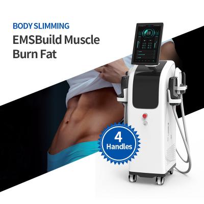 中国 EMS 体重減量 13 テスラ 4000VA パワーマシン 4 ハンドピース 販売のため