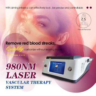 Cina Rimozione dei vasi sanguigni Rimozione vascolare Laser Beauty Machine 980 Nm in vendita